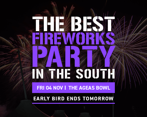 Fireworks Early Bird Tickets Ends Tomorrow! | Utilita Bowl